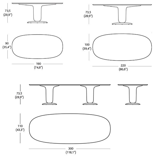 Table repas Explorer - BD Barcelona | Voltex