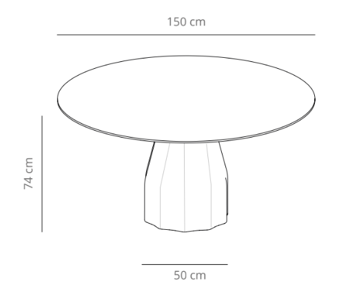 Table Burin - Viccarbe | Voltex
